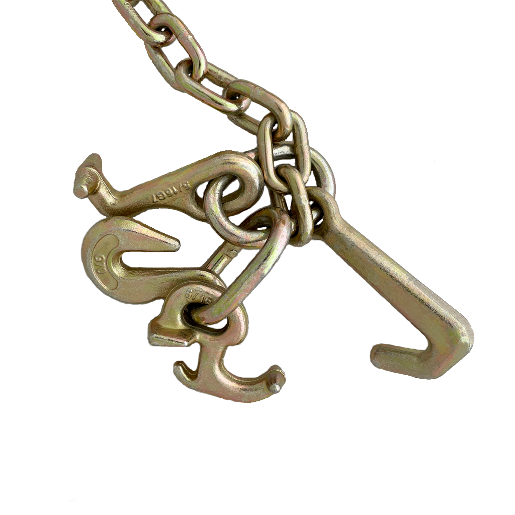 J Chain Hook Tow with RTJ Cluster and Grab Hook